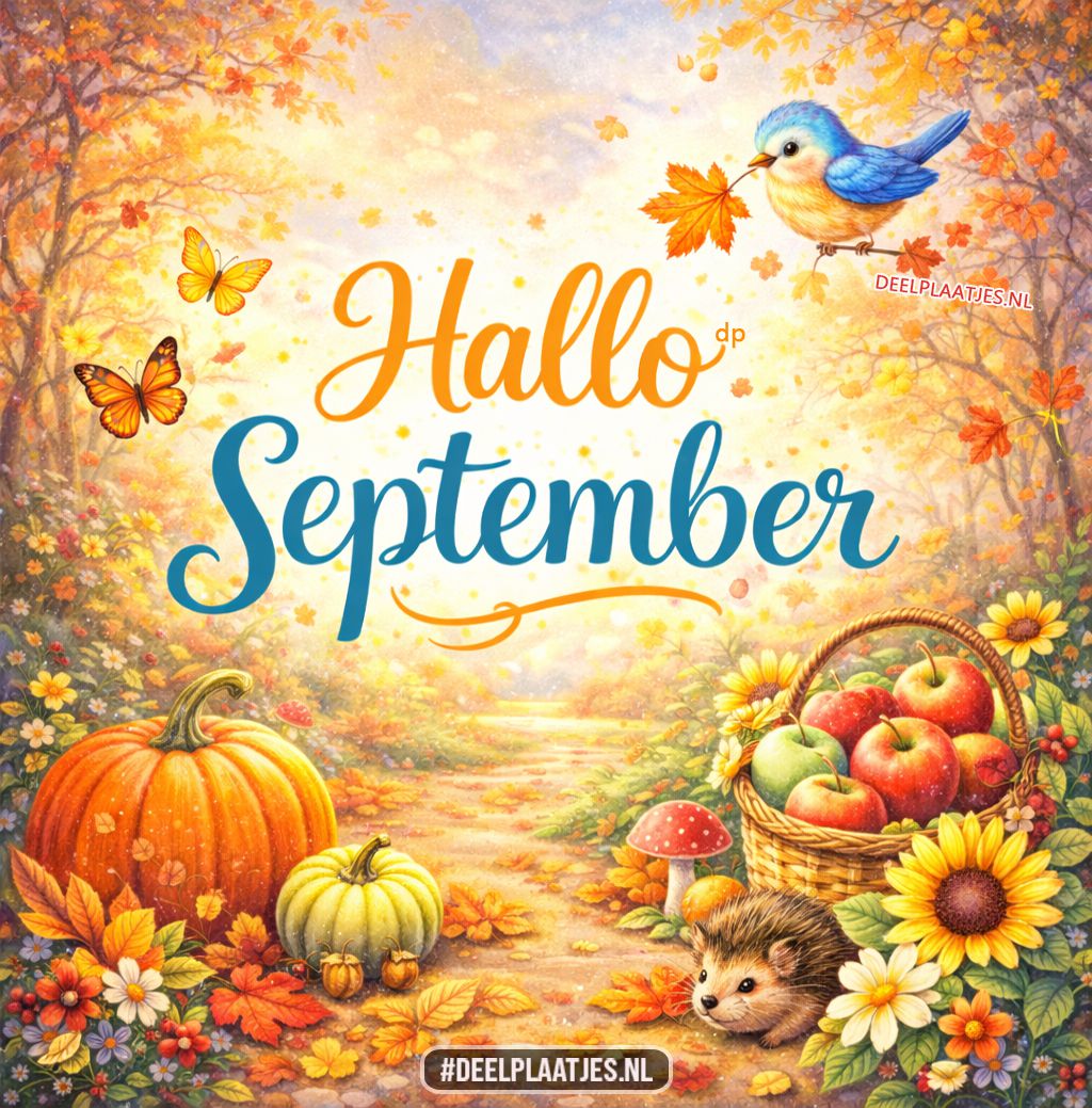 Free Hallo september Image | Share via WhatsApp & Social Media