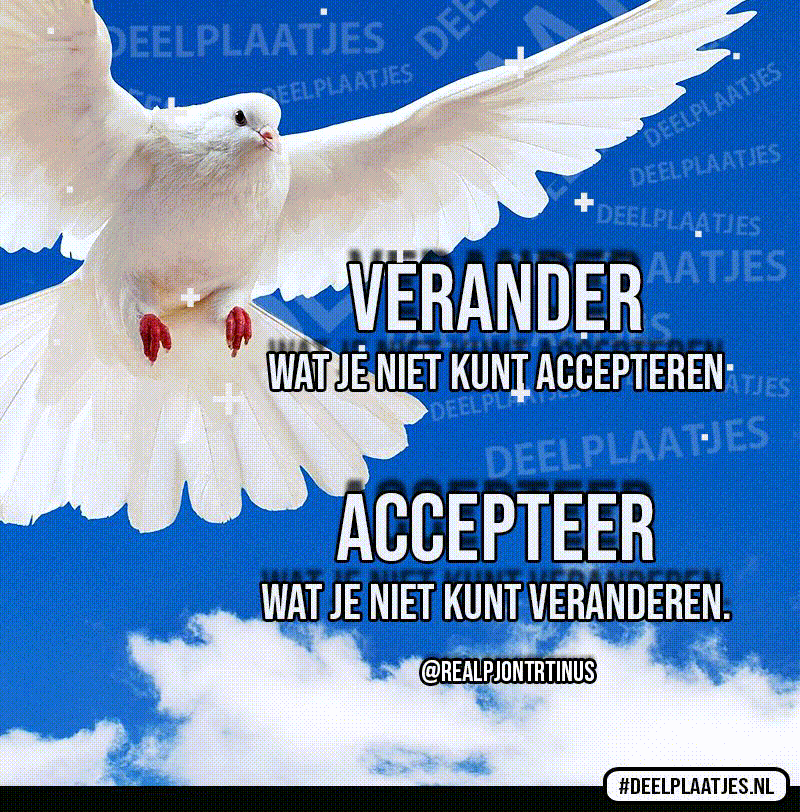 Gifplaatje Accepteren - plaatjes delen met WhatsApp of social media