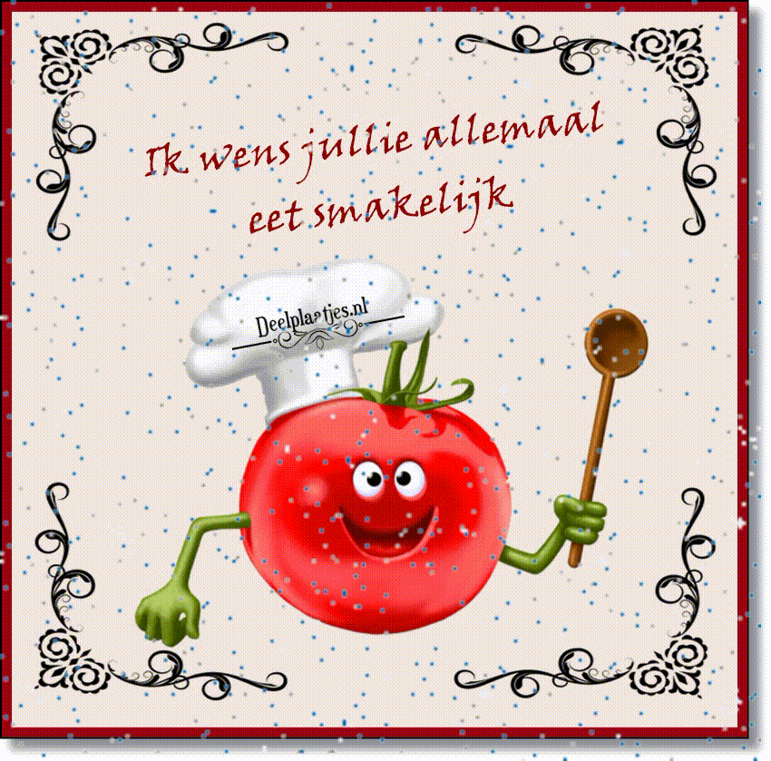 Gifplaatje Allemaal smakelijk eten - plaatjes delen met Whatsapp of ...
