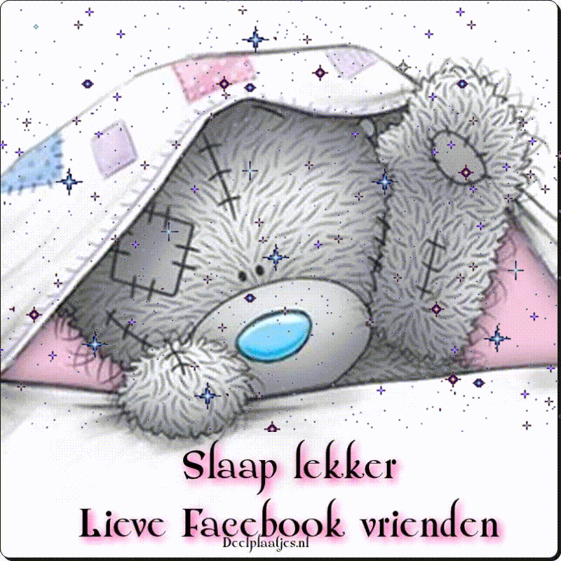 Gifplaatje Slaap lekker 8 - plaatjes delen met Whatsapp of social media