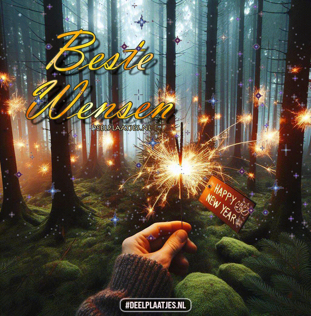 Gifplaatje Beste wensen nieuwjaar - plaatjes delen met WhatsApp of ...