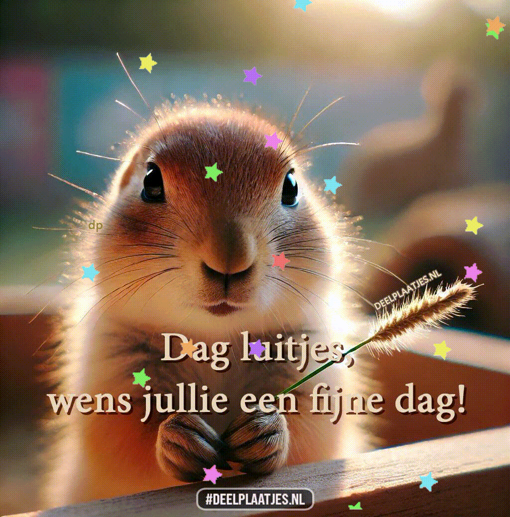 Gifplaatje Wat fijn dat jij er bent vandaag - plaatjes delen met ...