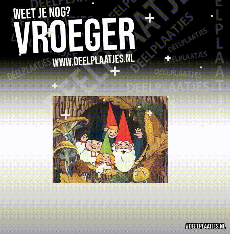 Gifplaatje David de kabouter - plaatjes delen met WhatsApp of social media