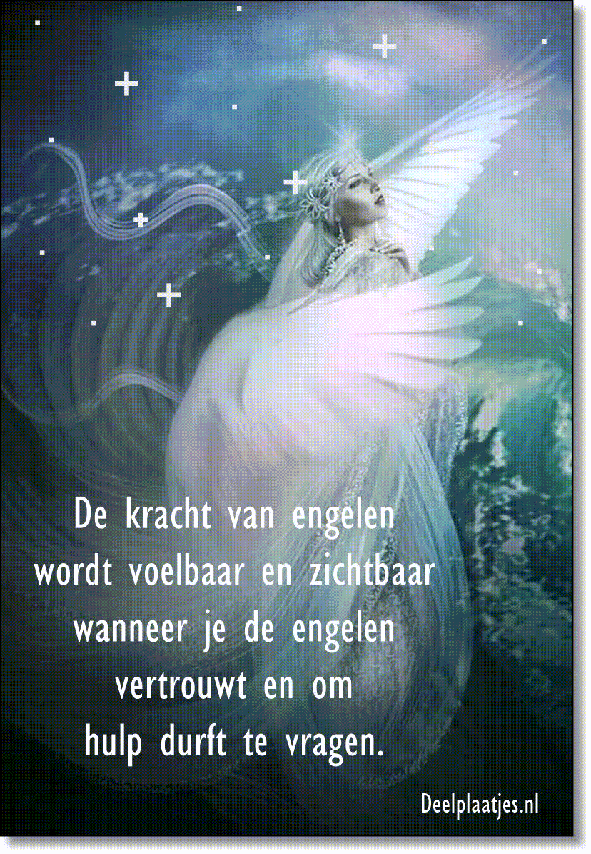 Gifplaatje De kracht van engelen - plaatjes delen met Whatsapp of ...