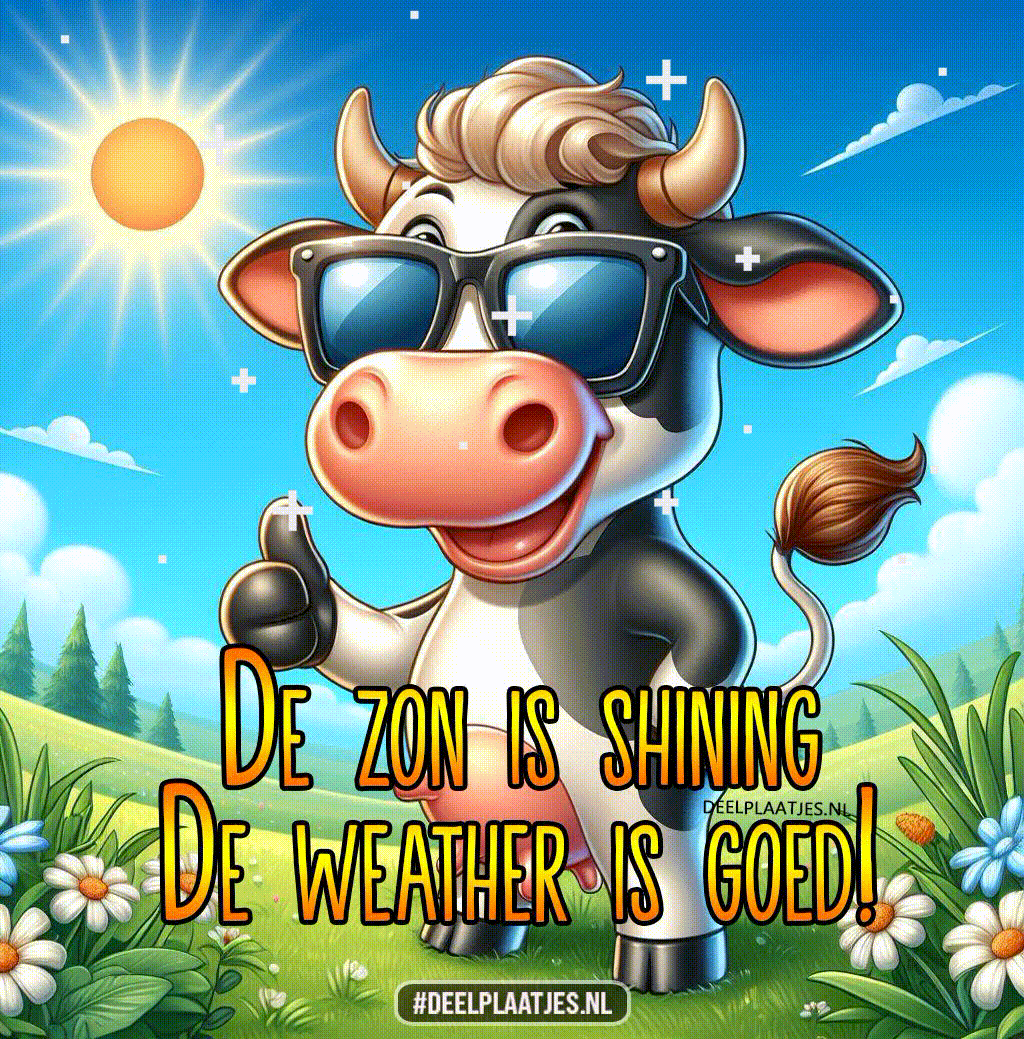 GIF image The sun is shining - share pictures via WhatsApp or social media