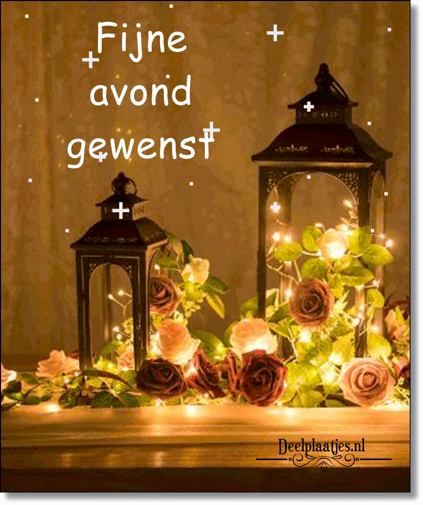Gifplaatje Fijne avond gewenst met tv en toastjes - Delen via WhatsApp
