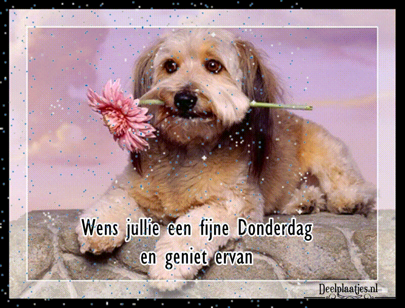 Gifplaatje Fijne donderdag en geniet ervan - plaatjes delen met ...