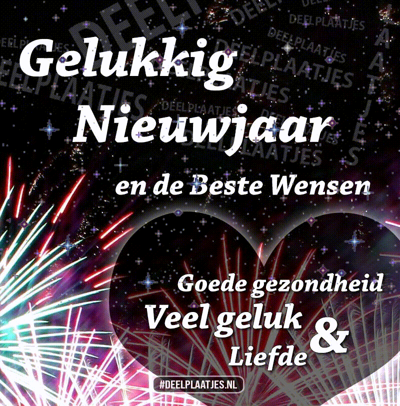 Gifplaatje Gelukkig nieuwjaar 2 1 - plaatjes delen met WhatsApp of ...