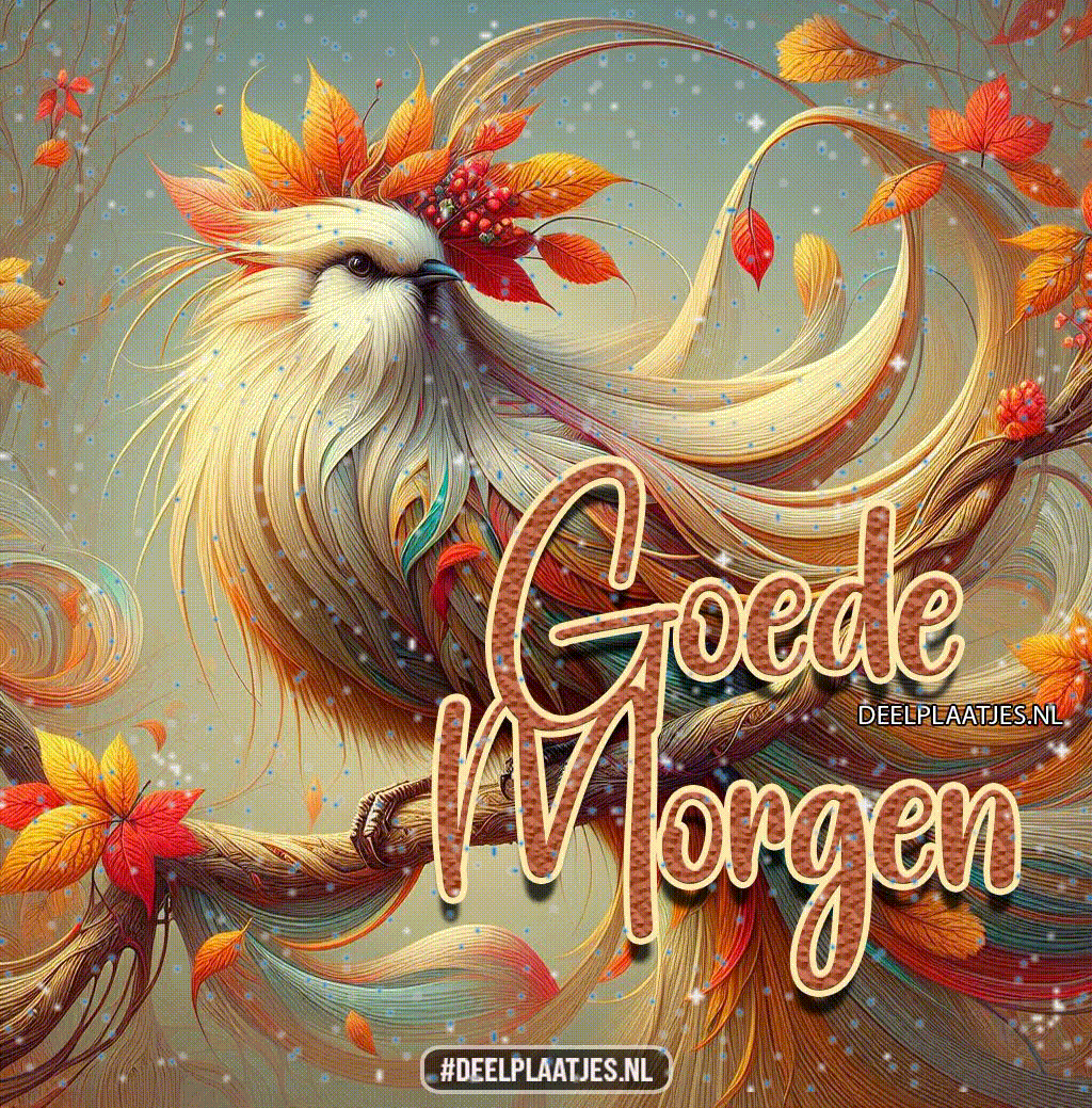 Gifplaatje Goedemorgen 2 - plaatjes delen met WhatsApp of social media