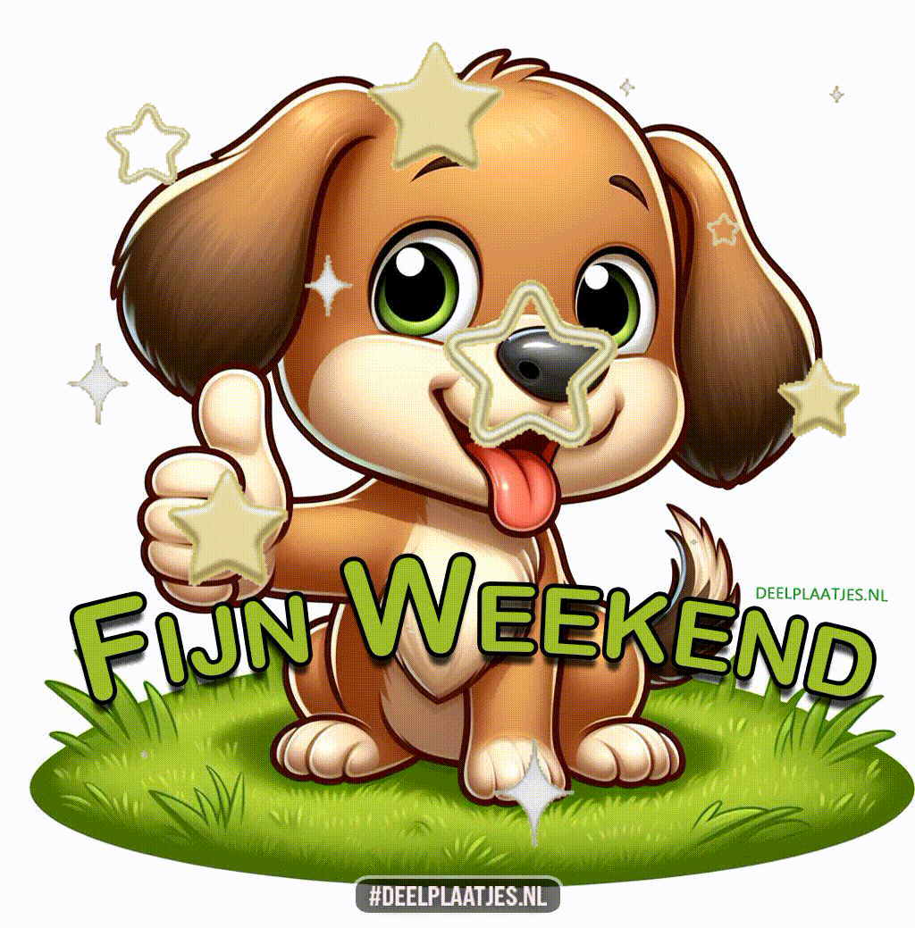 Gifplaatje Heerlijk weekend gewenst - plaatjes delen met WhatsApp of ...