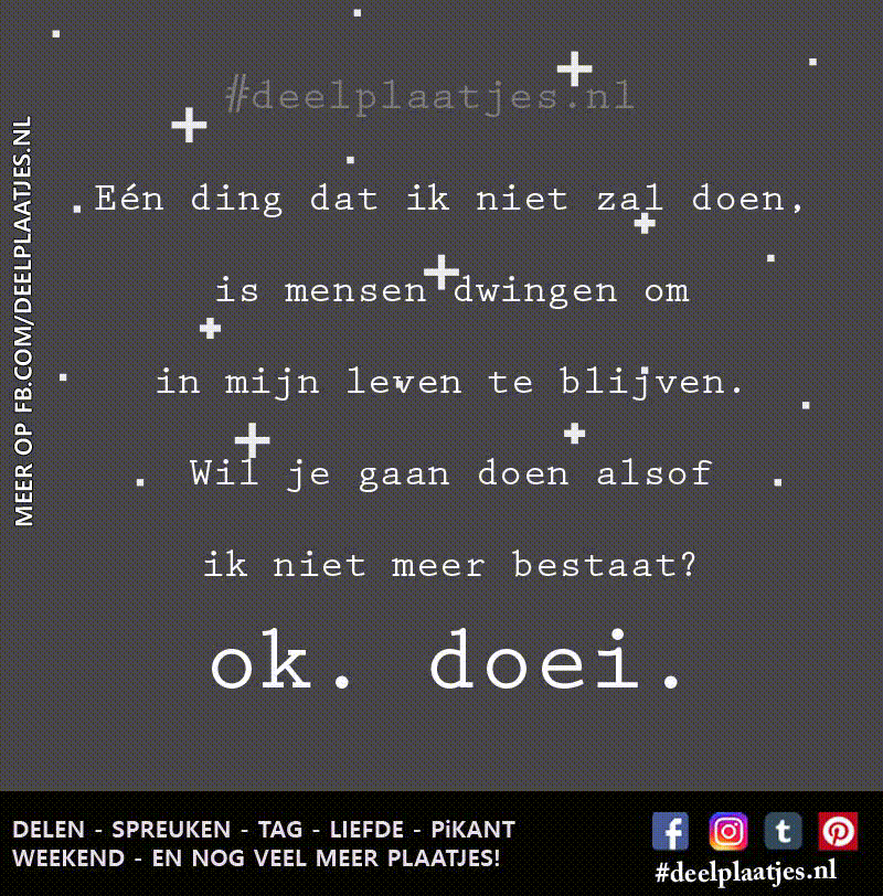 Gifplaatje Mensen dwingen - plaatjes delen met WhatsApp of social media