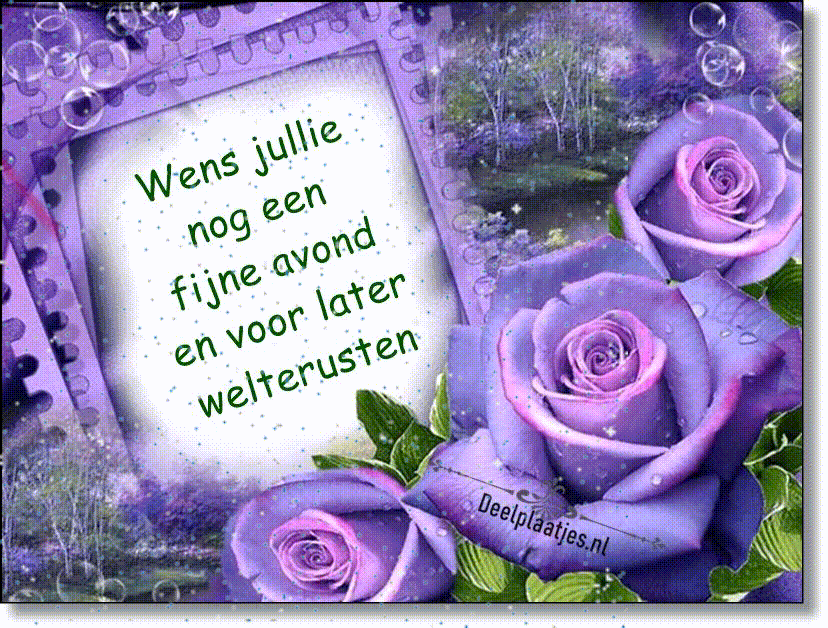 Gifplaatje Nog een fijne avond - plaatjes delen met WhatsApp of social ...