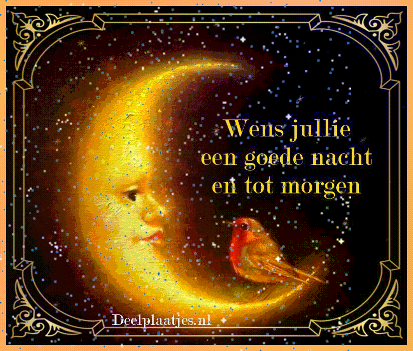 Gifplaatje Slaap lekker en rust uit voor een nieuwe dag - plaatjes ...