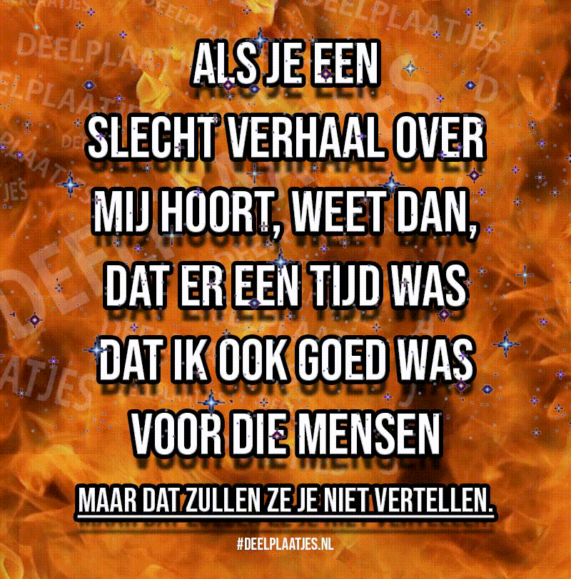 Gifplaatje Slecht verhaal over mij - plaatjes delen met WhatsApp of ...