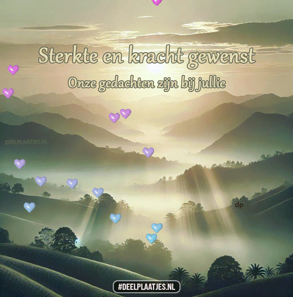 Gifplaatje Sterkte en kracht gewenst - plaatjes delen met Whatsapp of ...