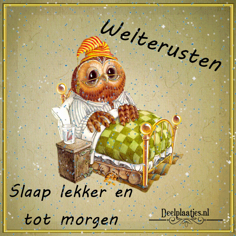 Gifplaatje Tot morgen 2 - plaatjes delen met WhatsApp of social media