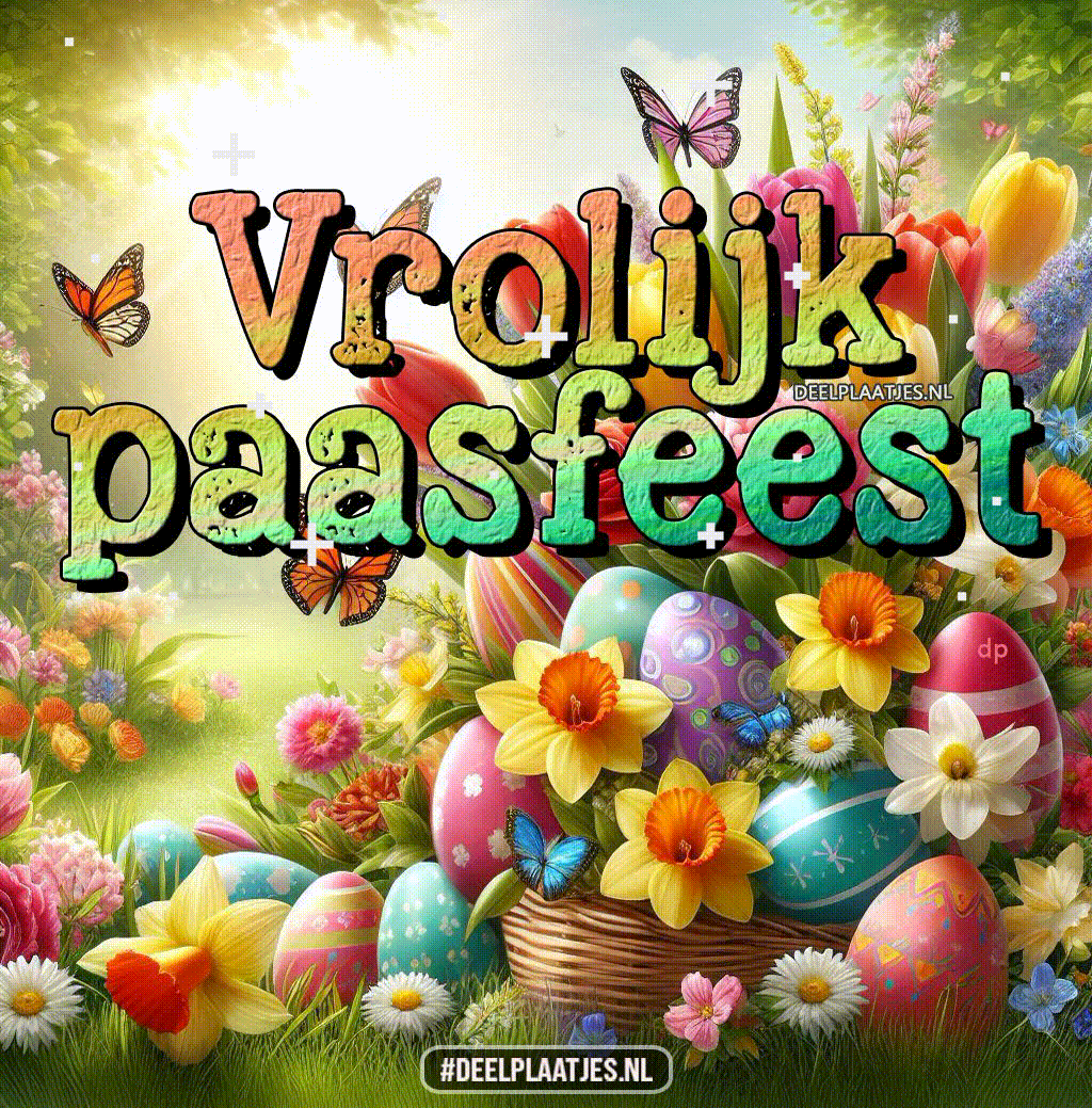 GIF image Happy easter enjoy the spring - share pictures via WhatsApp ...