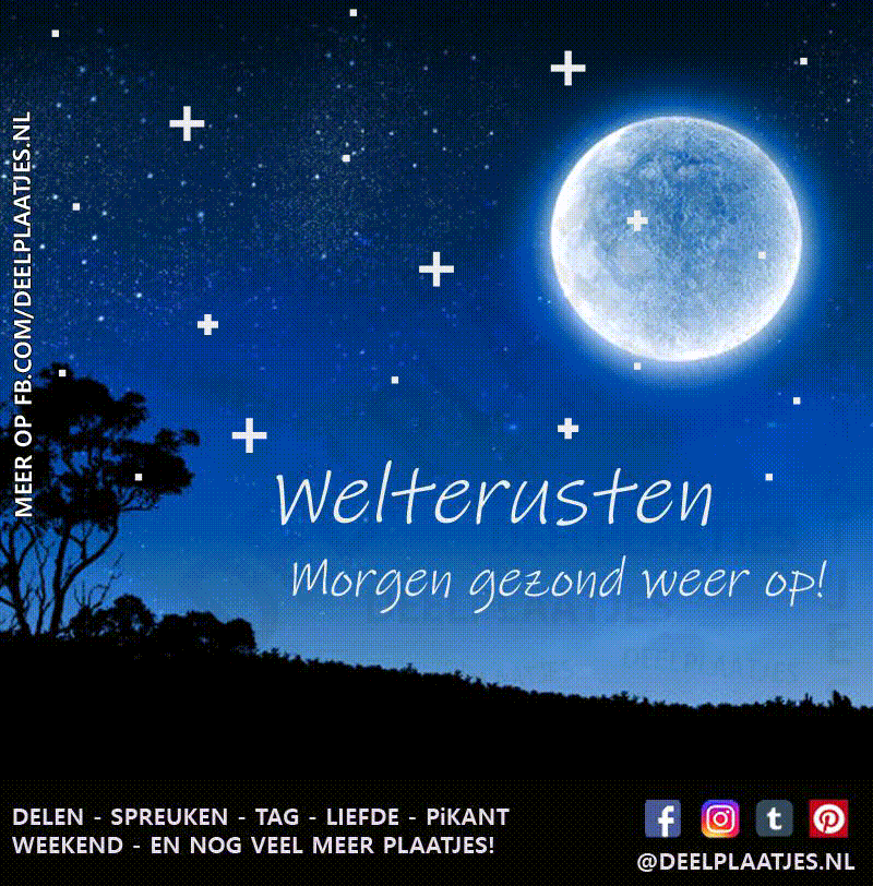 GIF image Good night tomorrow healthy again sleep well and fine - Share ...