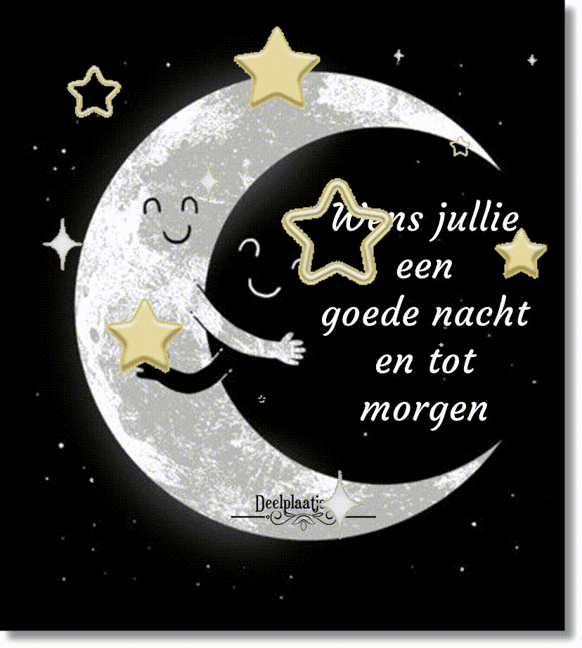 Gifplaatje Wens jullie een goede nacht - plaatjes delen met Whatsapp of ...